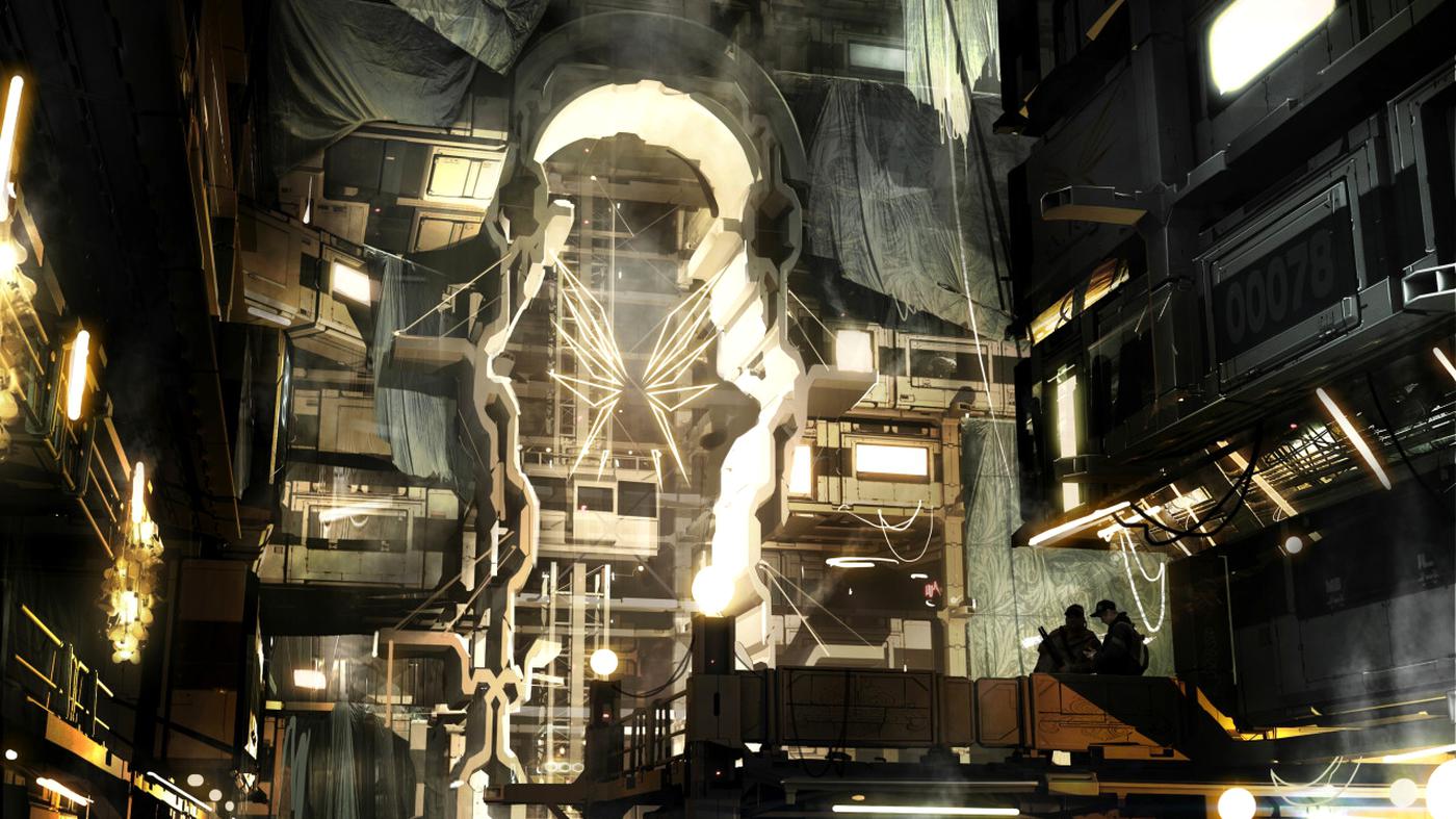 Deus Ex: Mankind Divided: концепт-арт Golem City