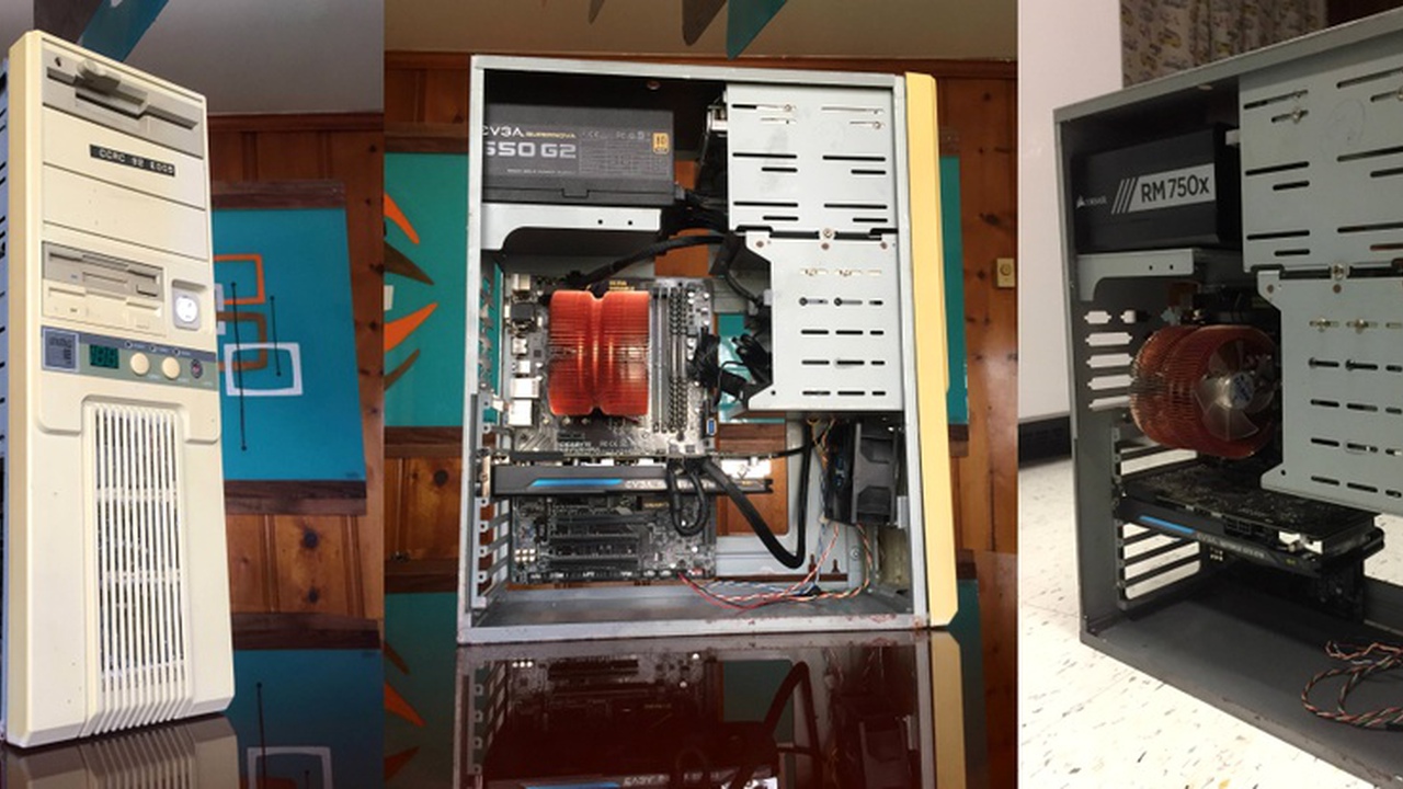 Взгляните на современный PC в корпусе от i386