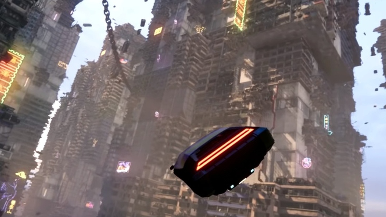 Разработчики Unity показали техно-демку, очень похожую на Cyberpunk 2077
