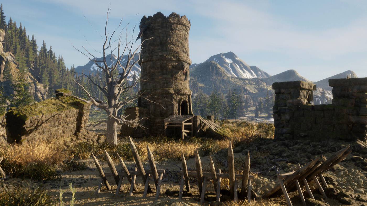 Кусочек мира The Elder Scrolls 5 Skyrim собрали на Unreal Engine 5