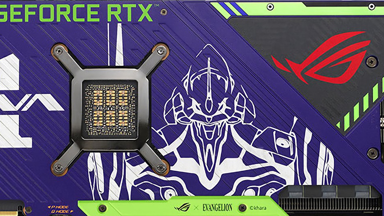 GeForce RTX 3090 в стиле «Евангелиона»: фото