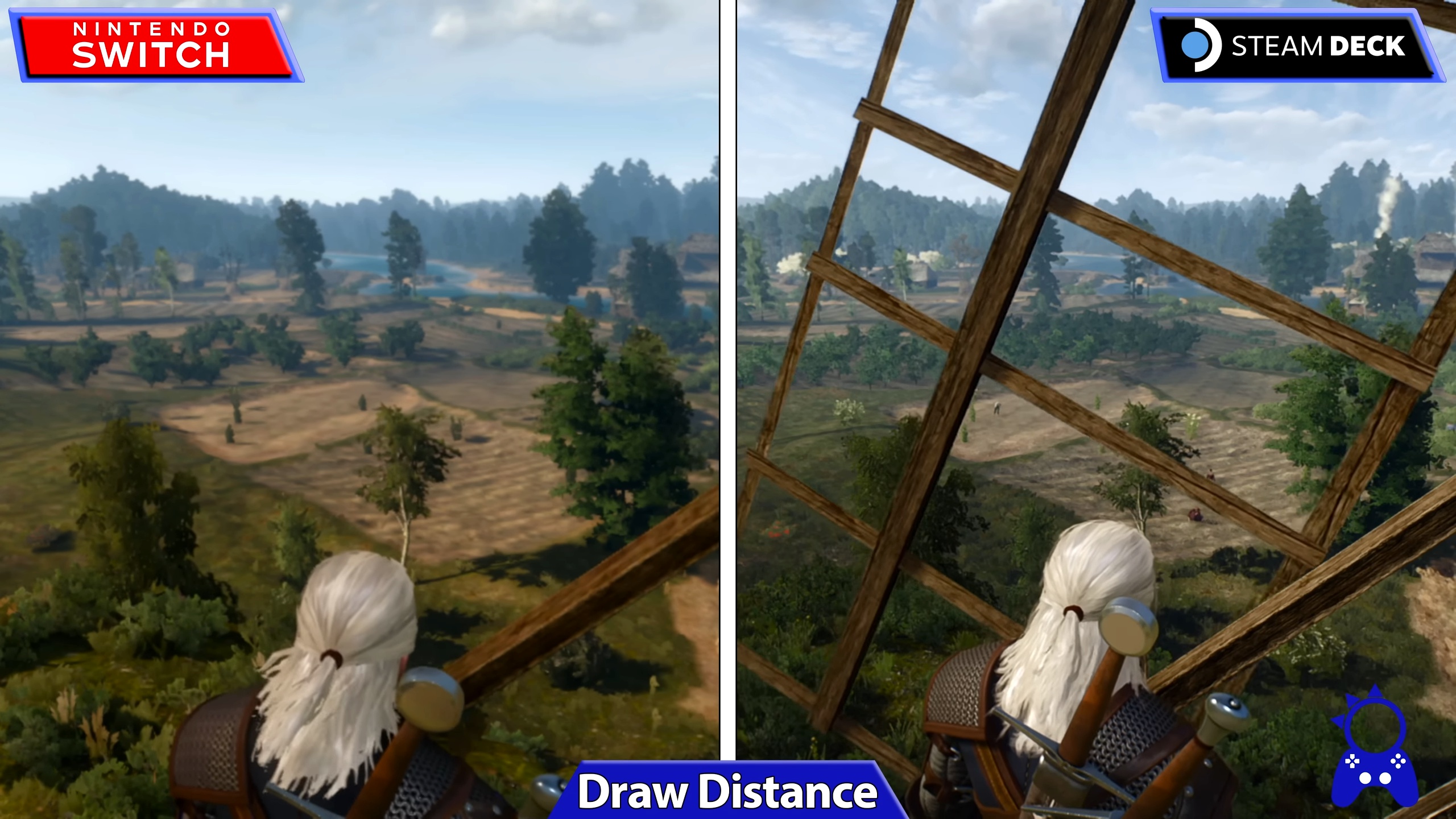 Ремастер The Witcher 3 на Steam Deck сравнили с версией для Nintendo ...