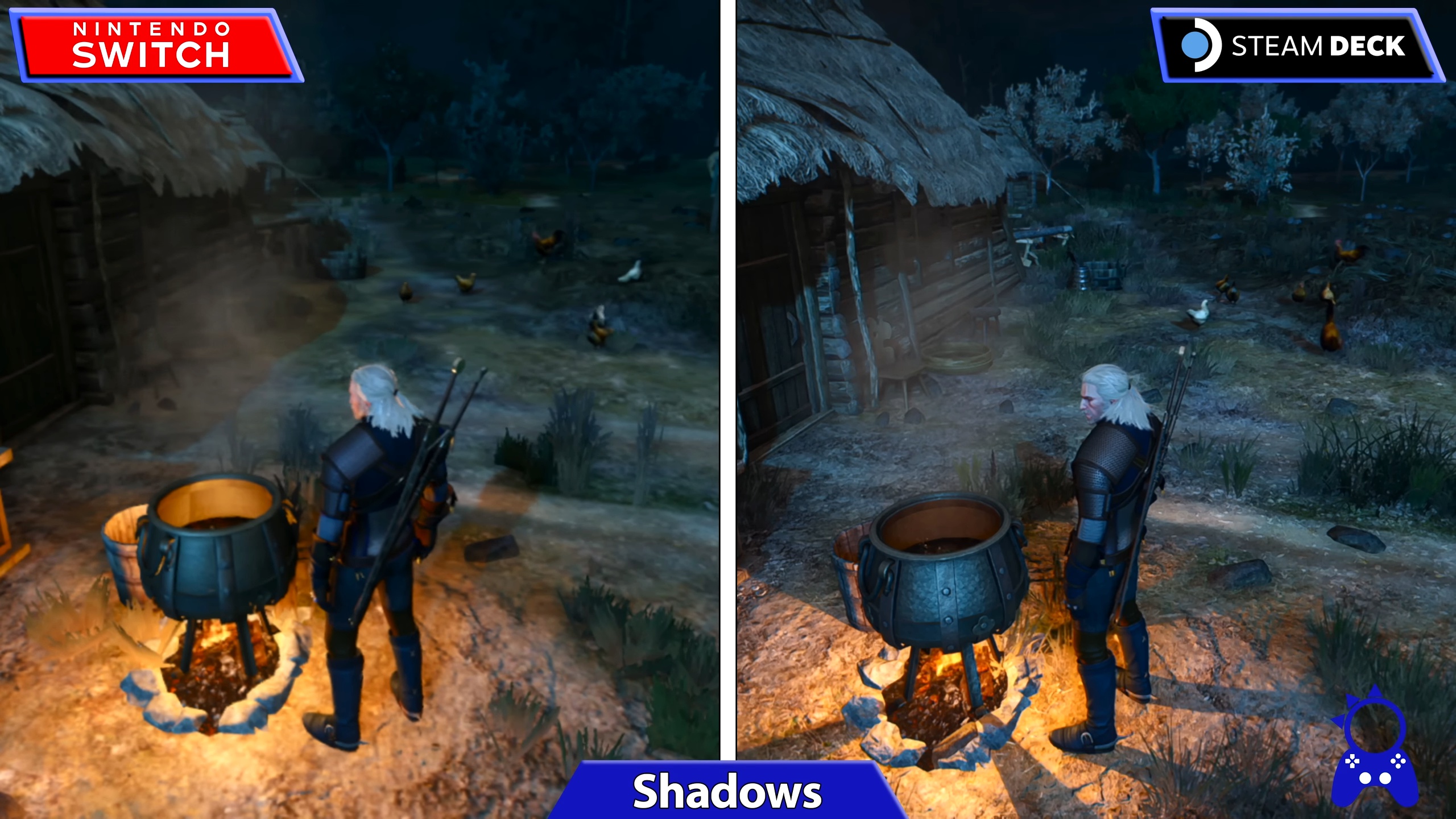 Ремастер The Witcher 3 на Steam Deck сравнили с версией для Nintendo ...
