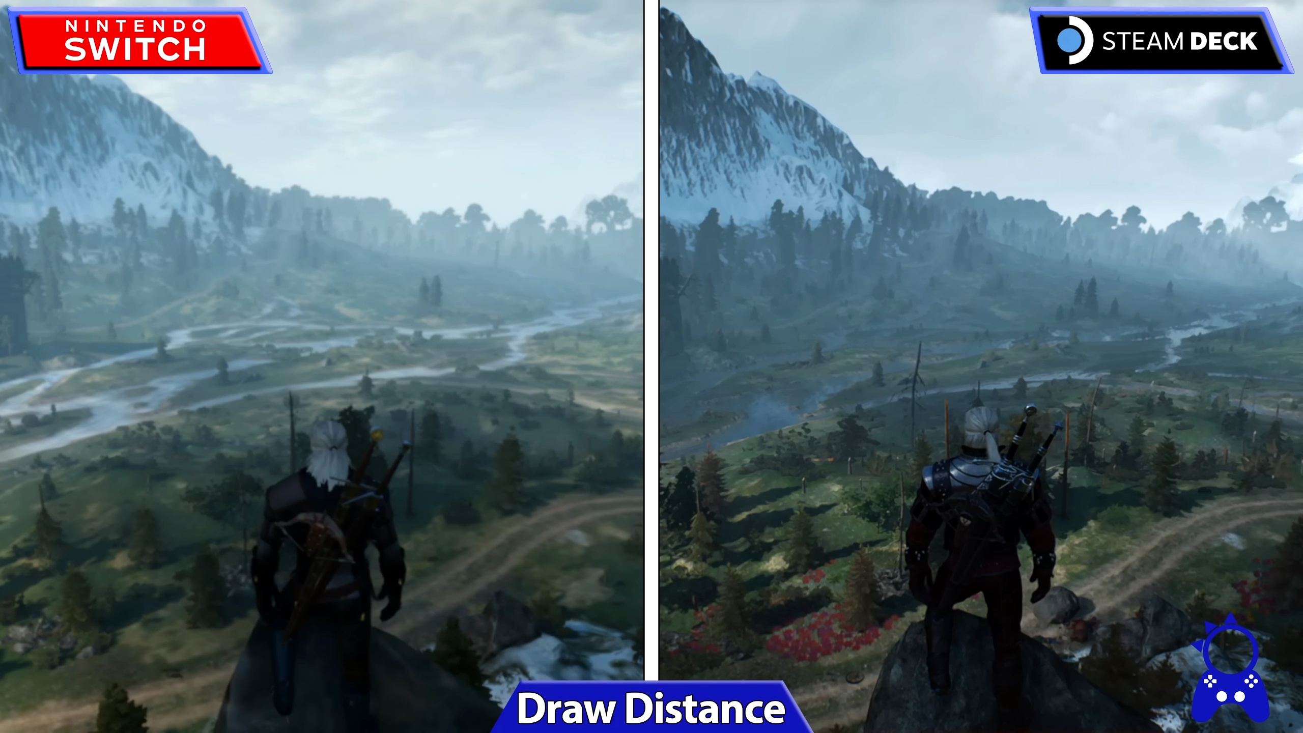 Ремастер The Witcher 3 на Steam Deck сравнили с версией для Nintendo ...