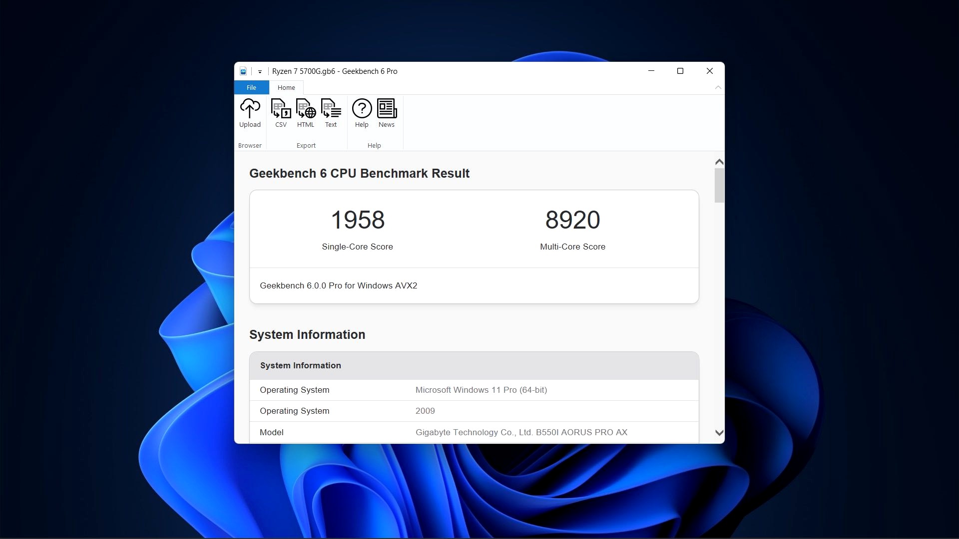 Вышел бесплатный кроссплатформенный бенчмарк Geekbench 6