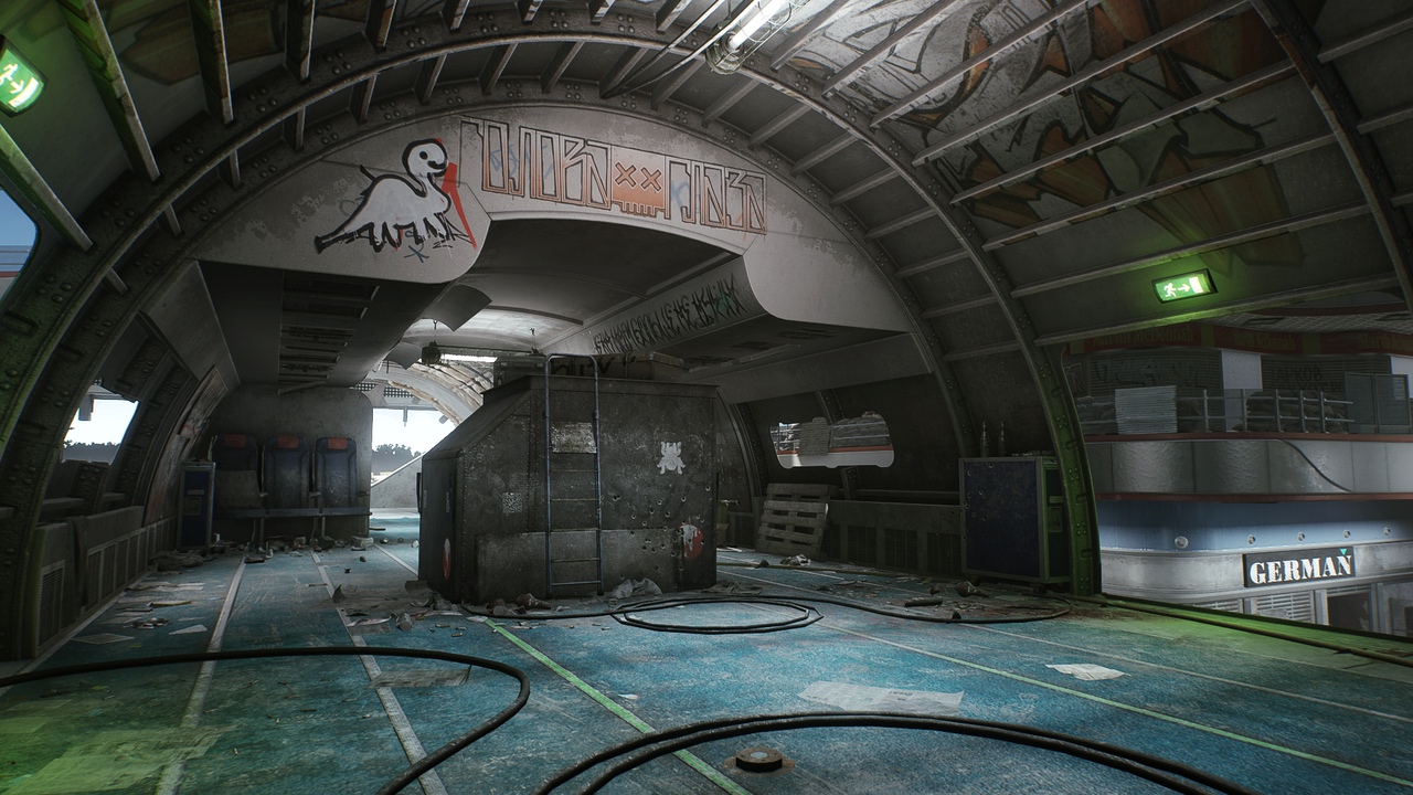 Скриншоты арен Escape from Tarkov Arena: самолет, порт, лес