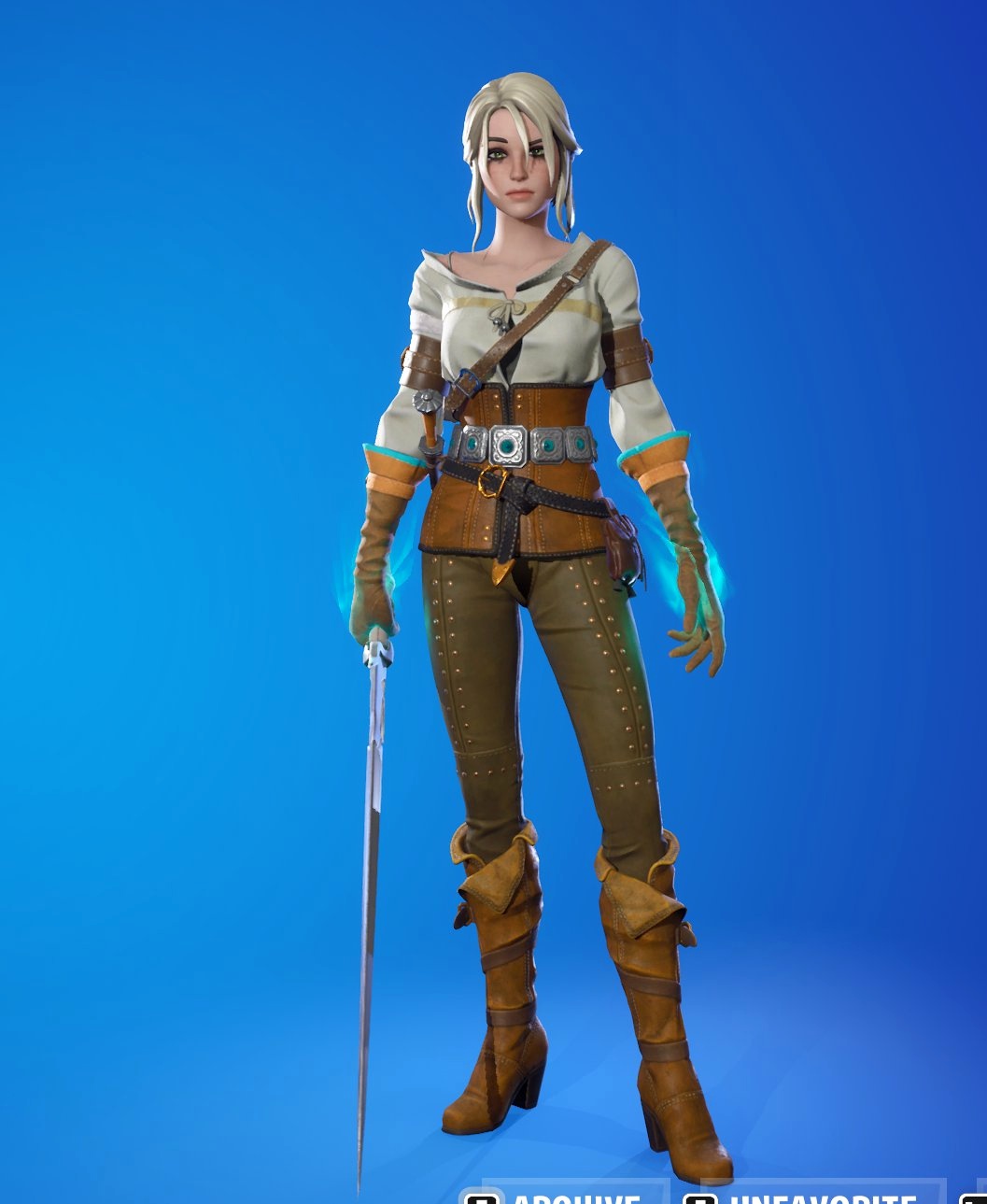 Fortnite получит планер-василиск, Цири и Йеннифер из The Witcher 3