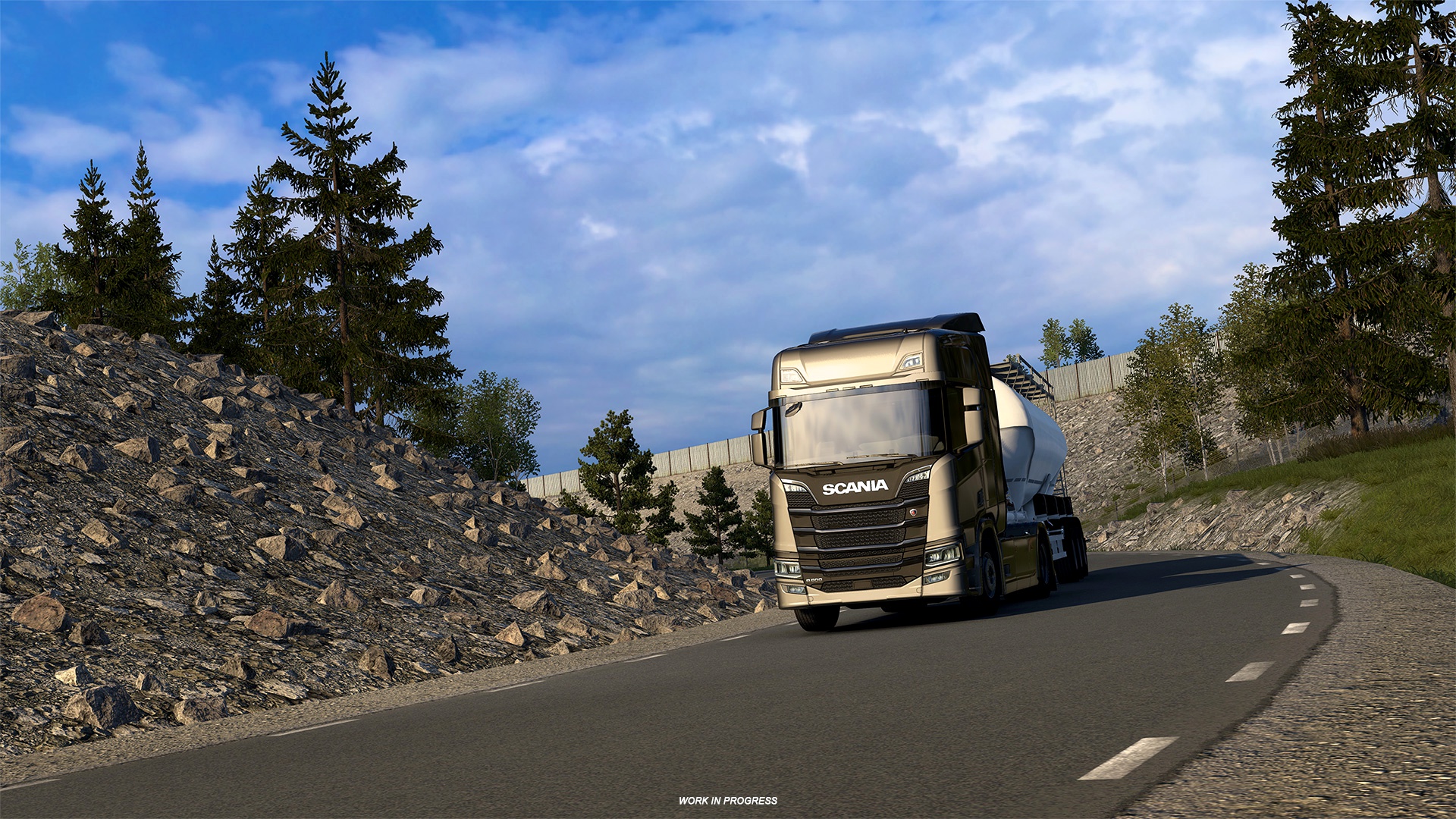 В Euro Truck Simulator 2 появится секретный полигон Scania: первые ...